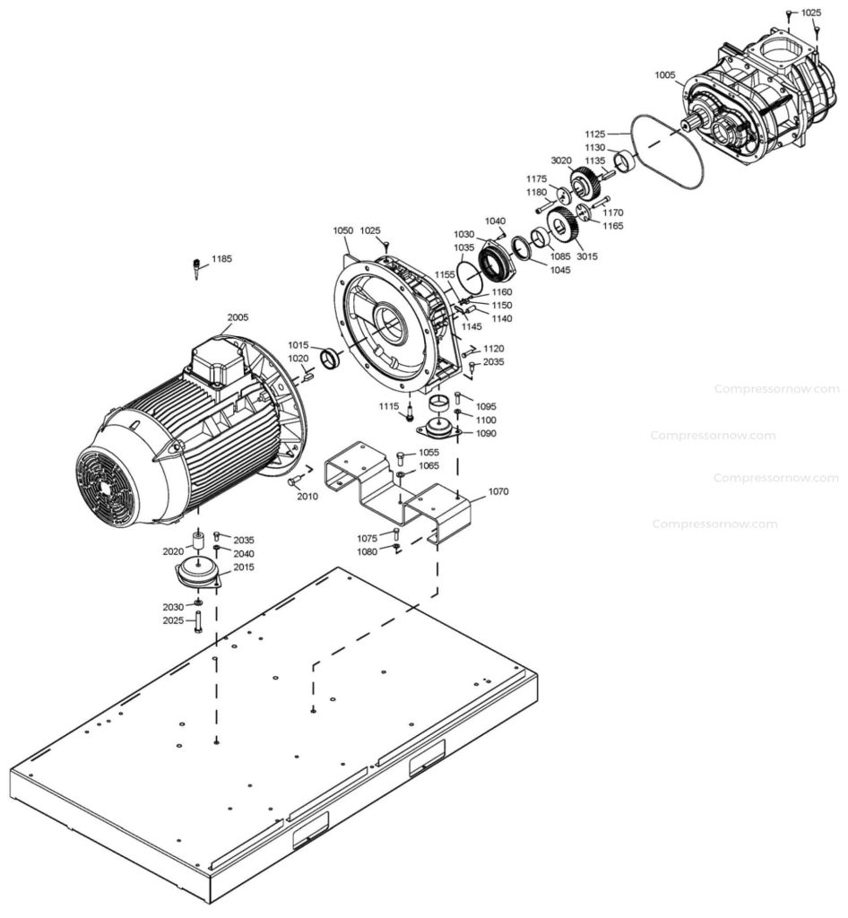 Atlas Copco Gear Element C146 Part 1622 3692 38