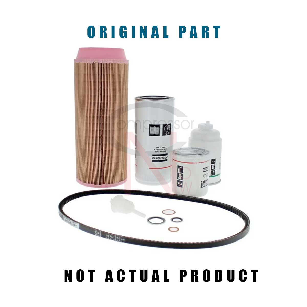 Genuine OEM Atlas Copco Service Kit Wsd25-40 - 2904 5000 69